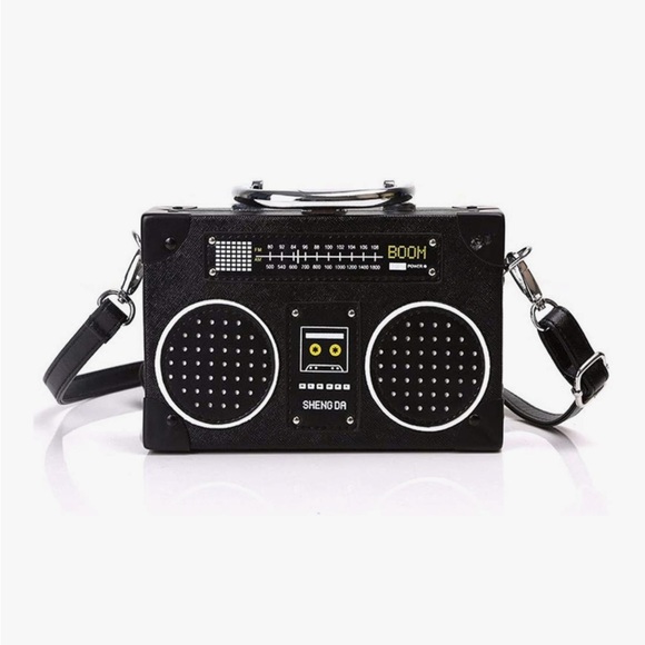 Bags | 9s Hip Hop Handbags Purse Vintage Chain Bags 90s Boombox ...